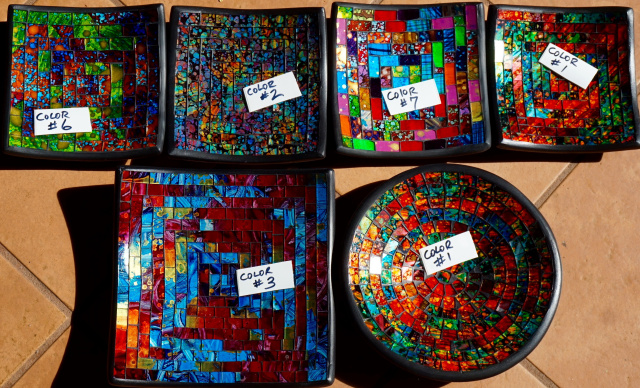 Mosaic Plate Medium 8"