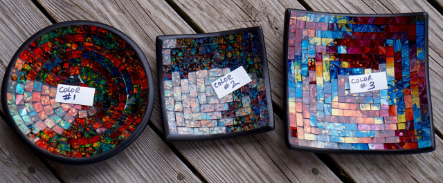 Mosaic Plate Medium 8"